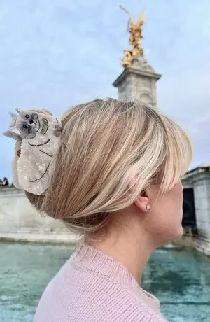 SOLAR ECLIPSE Ragdoll Cat Claw Clip