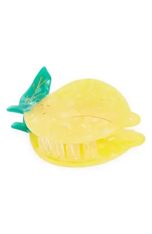 SOLAR ECLIPSE Lemon Claw Clip - Yellow
