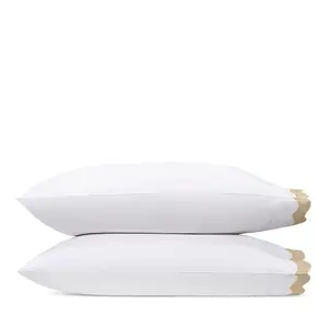 MATOUK Lorelei King Pillowcase Set - Champagne