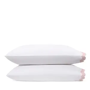 MATOUK Lorelei King Pillowcase Set - Pink