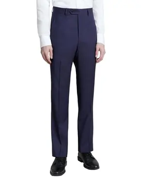 Santorelli Wool Stretch Comfort Pant - Midnight