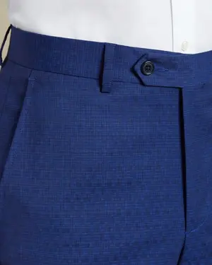 Santorelli Wool Stretch Comfort Pant - Navy