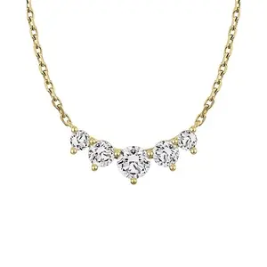 VRAI Arc Diamond Necklace - K Yellow Gold