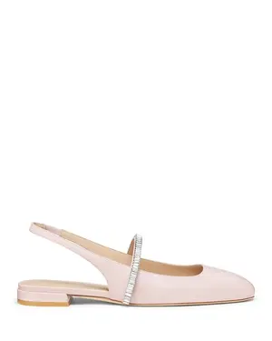 STUART WEITZMAN Stefanie Slingback Flats - Ballet