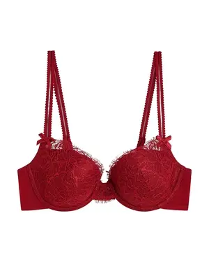 Wacoal B. Tempt'd It's On Lace Contour Bra - Biking Red