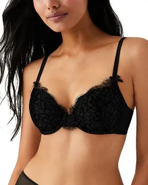 Wacoal B. Tempt'd It's On Lace Contour Bra - Night