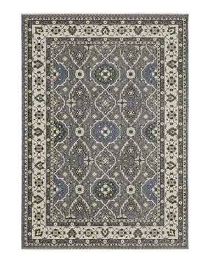 ORIENTAL WEAVERS Hastings Ha07h Area Rug, 6'7 X 9'6 - Blue
