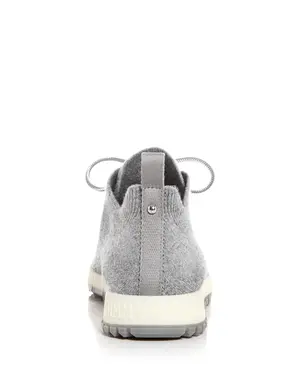 JIMMY CHOO Veles Embellished Knit Sneakers - Ash Mix