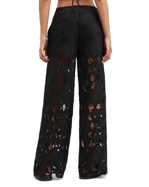 ALLSAINTS Charli Embroidered Trousers