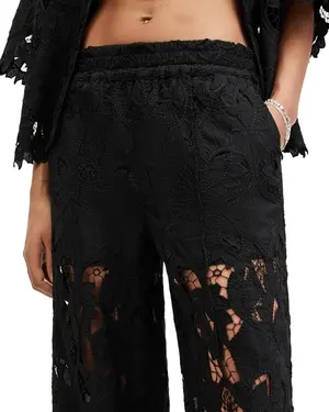 ALLSAINTS Charli Embroidered Trousers