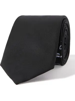MFPEN Label Printed Tencel™ Lyocell-twill Tie