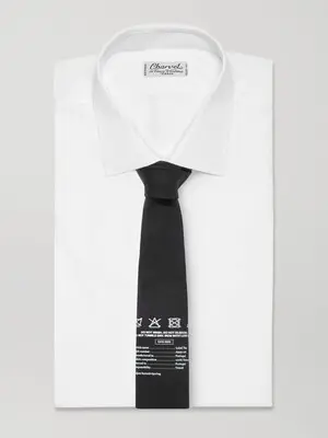 MFPEN Label Printed Tencel™ Lyocell-twill Tie