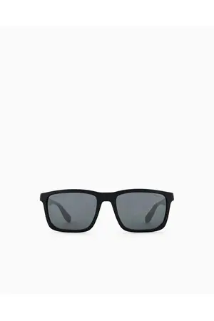 Emporio Armani Rectangular Sunglasses - Black