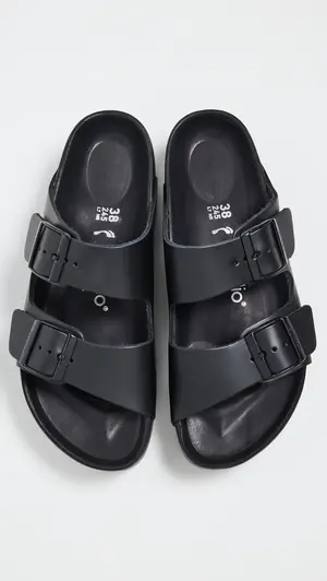 BIRKENSTOCK Arizona Platform Flex Exquisite Sandals - Black