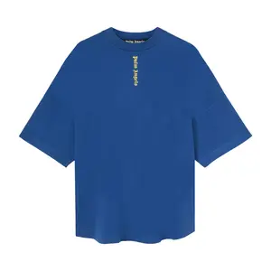 Palm Angels Ns Logo Tee - Blue