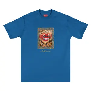 Supreme Barong Patch Short-sleeve Top 'dark Cyan - Blue
