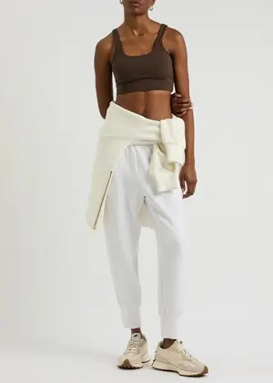 Varley Freesoft Cori Stretch-jersey Bra Top - Brown