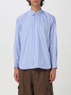 Comme Des Garçons Shirt Men Gnawed Blue