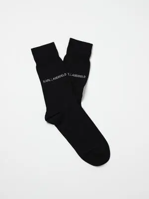 Karl Lagerfeld Crew Socks - Black