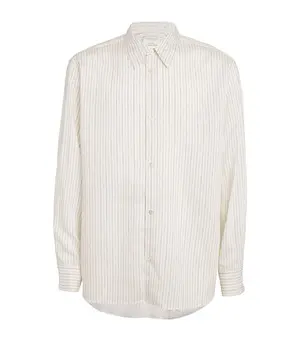 Studio Nicholson Silk-cotton View Shirt - Neutral