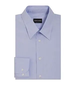 Giorgio Armani Cotton Poplin Shirt Multi
