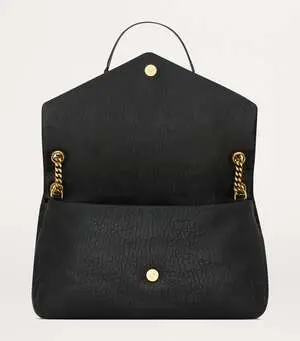 Saint Laurent Large Calypso Shoulder Bag - Black