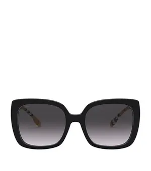 Burberry Oversized Square Sunglasses - Black