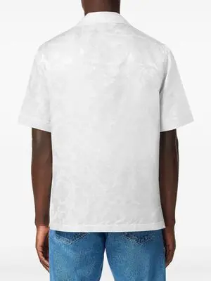 Versace Barocco Jacquard Shirt - White