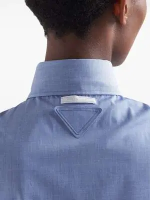 Prada Short-sleeve Cotton Shirt