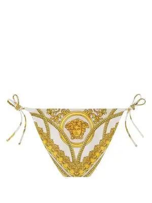 Versace La Coupe Des Dieux Bikini Bottom - White