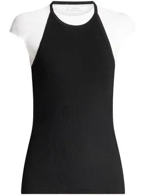 FERRAGAMO Colourblock Panelled Top