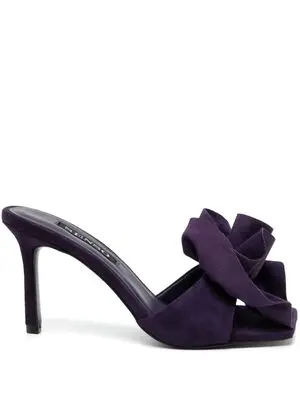 Senso Harlow 85mm Floral-appliqué Sandals - Purple
