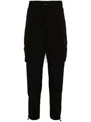REPRESENT 247 Tapered Cargo Trousers - Black