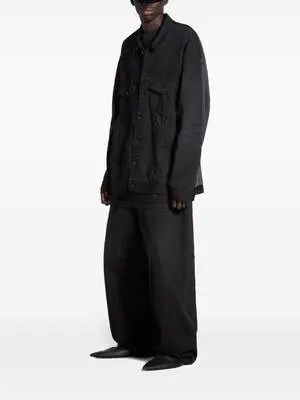 Balenciaga Tape Type Oversize Hybrid Jacket