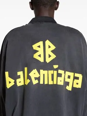 Balenciaga Tape Type Oversize Hybrid Jacket