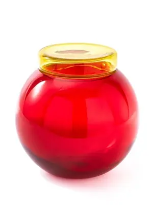 POLSPOTTEN Colour-block Glass Jars
