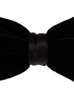 Giorgio Armani Velvet Bow Tie