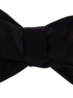 Giorgio Armani Adjustable-fit Silk Bow Tie - Blue