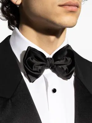 Giorgio Armani Adjustable-fit Bow Tie - Black