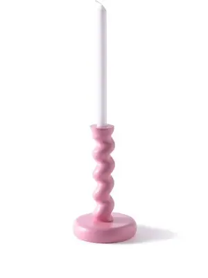 POLSPOTTEN Twister Candle Holder - Pink