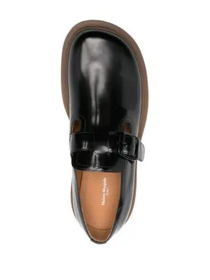 MAISON MARGIELA Ivy Leather Buckled Shoes