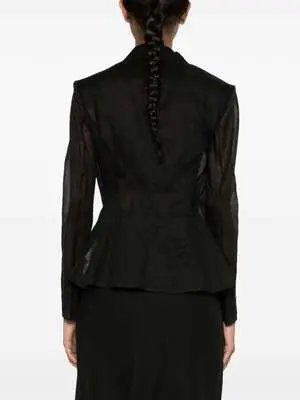 Yohji Yamamoto Double-breasted Blazer