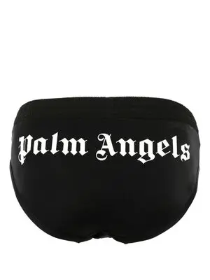 Palm Angels Logo-print Swimming Trunks