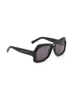 Marni Tiznit Oversized Sunglasses - Black