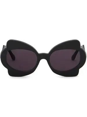 Marni Oversized Frame Sunglasses - Black