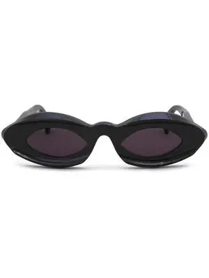 Marni Oval Sunglasses - Black