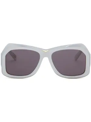 Marni Tiznit Oversized Sunglasses - Neutrals
