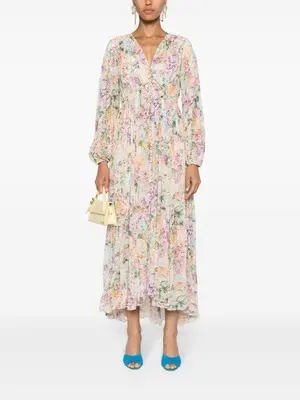 Zimmermann Halliday Floral-print Maxi Dress