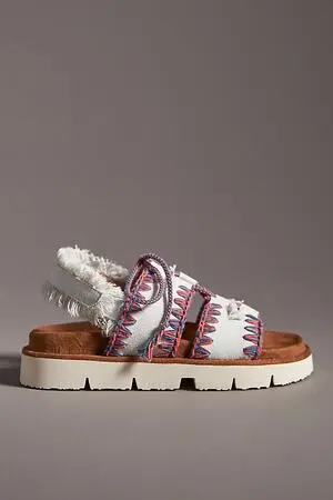 Mou Bio Two Buckles Slgback Sandals