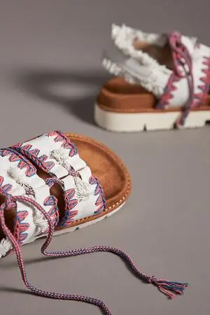Mou Bio Two Buckles Slgback Sandals